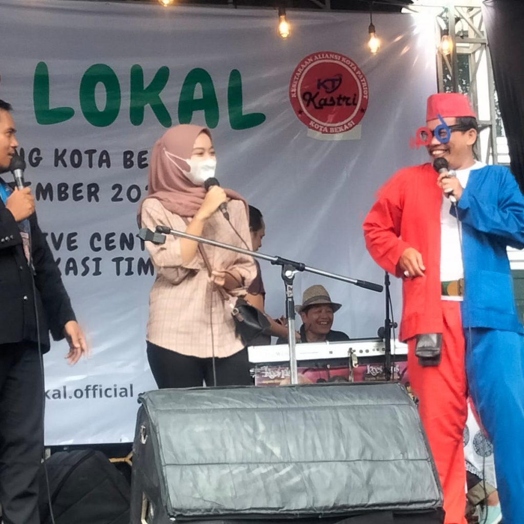 Mas Tri Membuka Pasar Lokal di Bekasi Creative Centre, Pede Nian ...