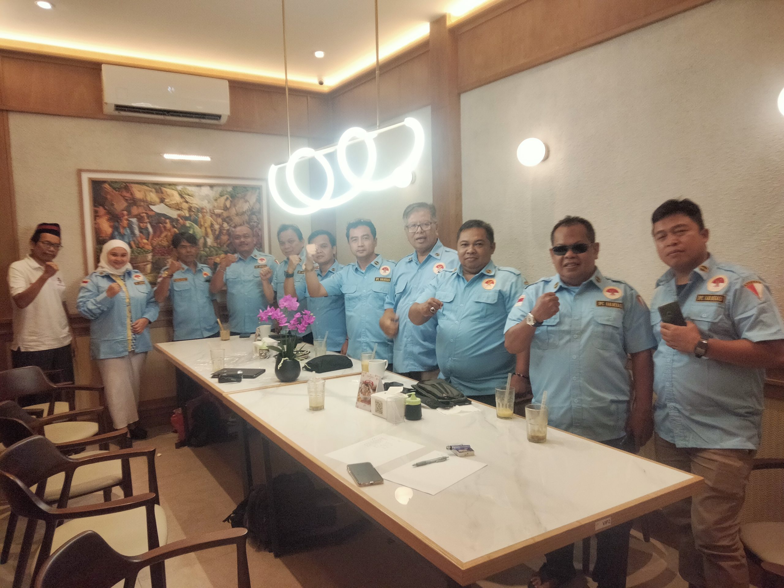 Gercep! Belum Sebulan Terima SK, DPC GPN 08 Kabupaten Bekasi Langsung ...